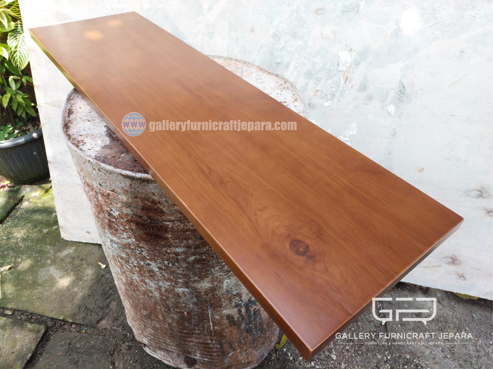 Strap Anak Tangga Kayu Jati Finishing Melamic – 105x30cm – Gallery ...