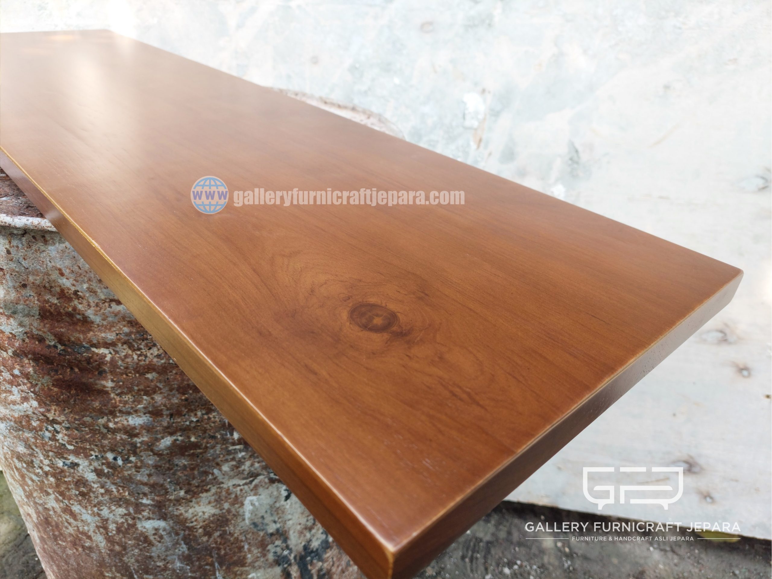 Strap Anak Tangga Kayu Jati Finishing Melamic – 105x30cm – Gallery ...