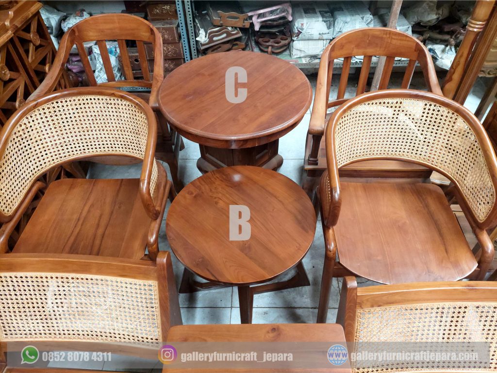 Kursi Teras Set Kayu Jati – Gallery Furnicraft Jepara